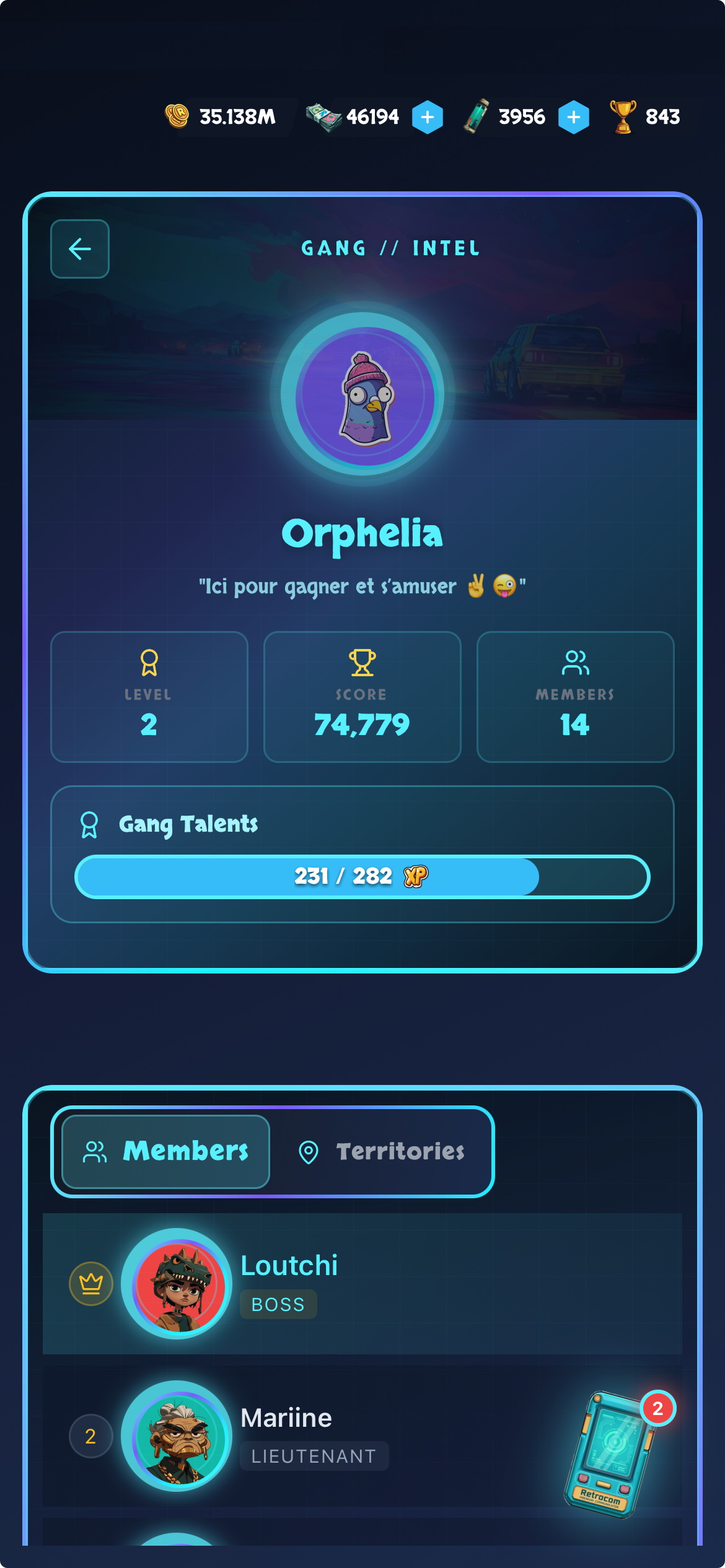Retropolis — Location-Based Cyberpunk Strategy Game